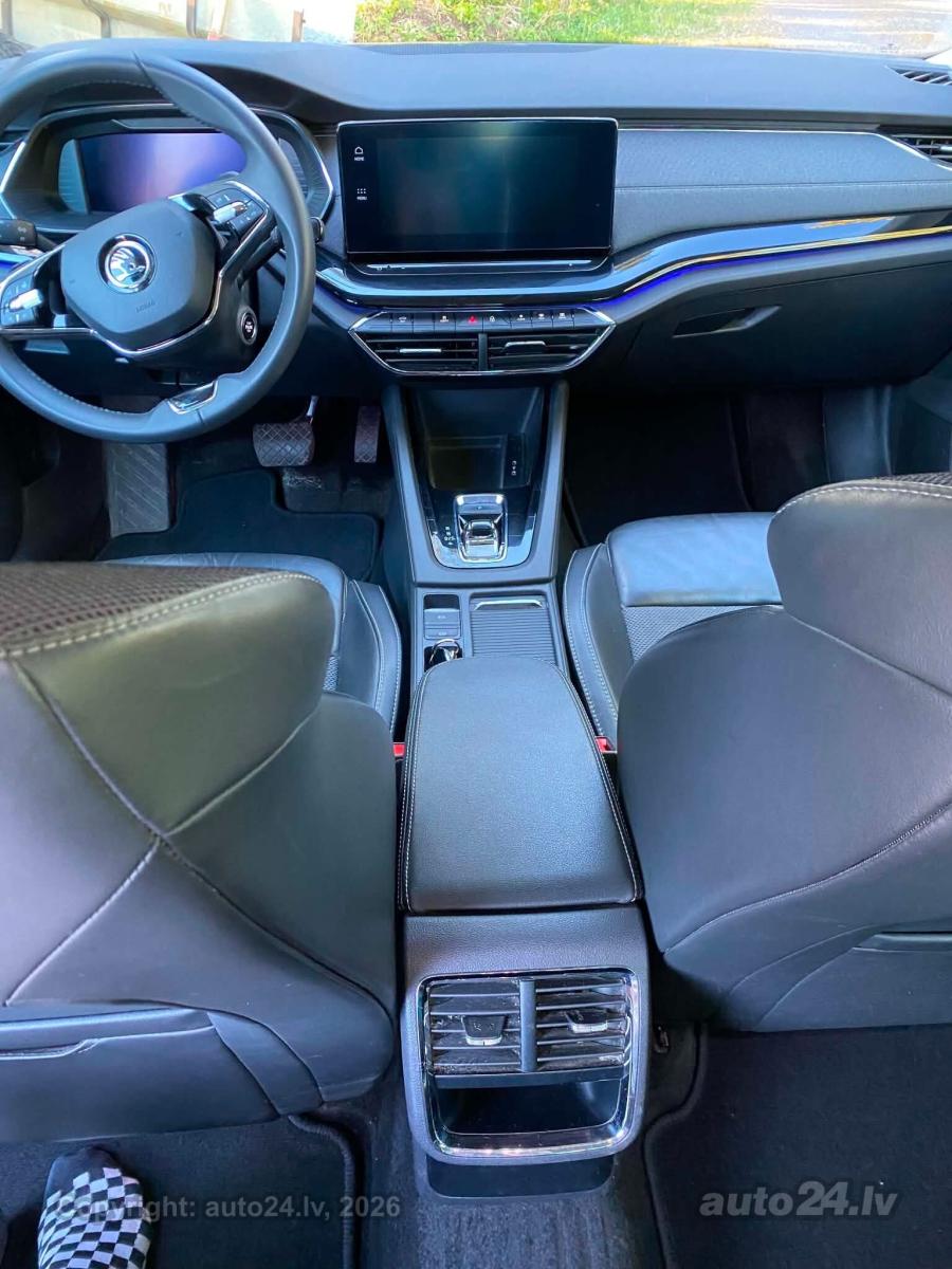 Black Skoda Octavia 2021 in Kuressaare, with an engine capacity of 1.50 L and mileage of 142 thousand km for 17500 €, photo 13 on AUTOMOTO.COM.LV