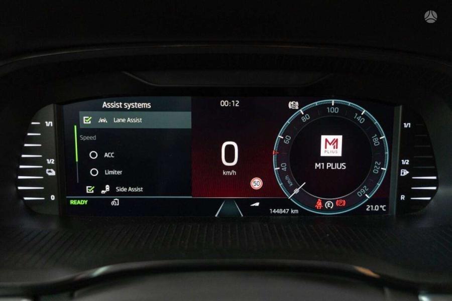 Melns Skoda Octavia 2021 Viļņa, ar dzinēja tilpumu 1.40 L un nobraukumu 145 tūkst. km par 22400 €, foto 12 vietnē AUTOMOTO.COM.LV