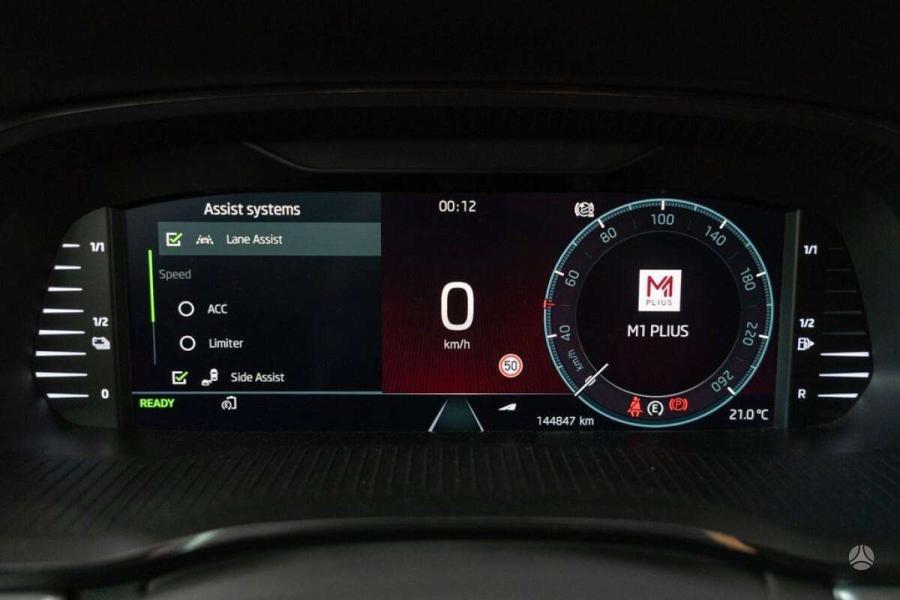 Melns Skoda Octavia 2021 Viļņa, ar dzinēja tilpumu 1.40 L un nobraukumu 145 tūkst. km par 21800 €, foto 12 vietnē AUTOMOTO.COM.LV