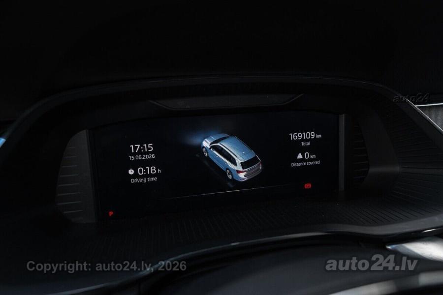 Черный Шкода Октавия 2022 в Елгава, объемом двигателя 2.00 л и пробегом 169 тыс. км за 17882 €, фото 25 на AUTOMOTO.COM.LV