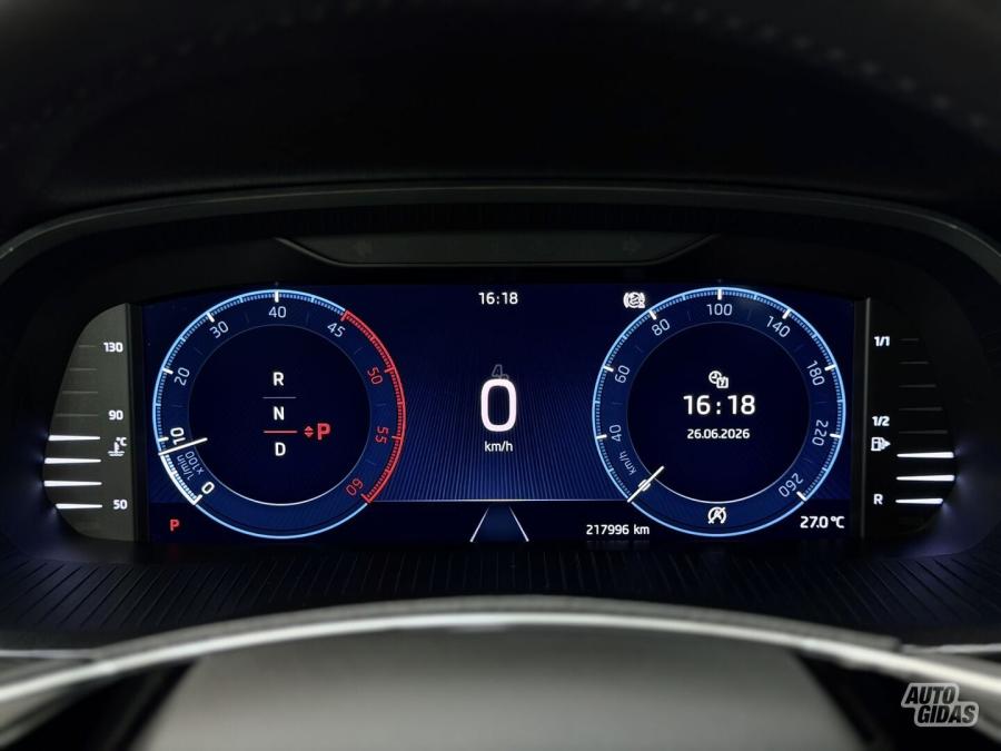 Melns Skoda Octavia 2022 Avižieniai, ar dzinēja tilpumu 2.00 L un nobraukumu 218 tūkst. km par 14999 €, foto 33 vietnē AUTOMOTO.COM.LV
