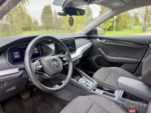 Black Skoda Octavia 2024 in Riga, with an engine capacity of 1.50 L and mileage of 38 thousand km for 21700 €, photo 9 on AUTOMOTO.COM.LV