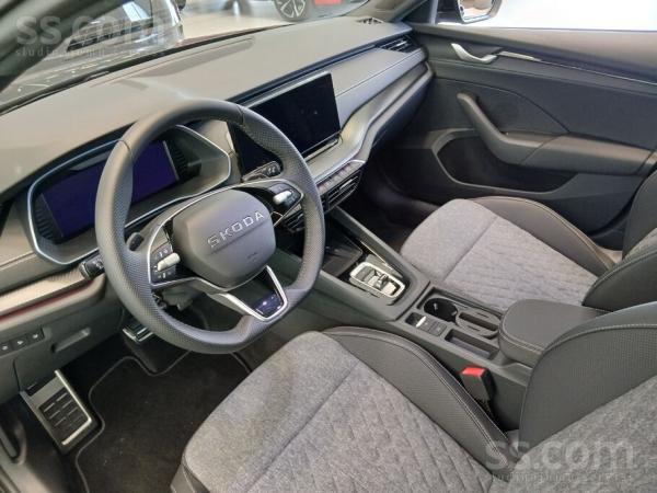 Black Skoda Octavia 2026 in Riga, with an engine capacity of 2.00 L and mileage of 0 thousand km for 33560 €, photo 11 on AUTOMOTO.COM.LV