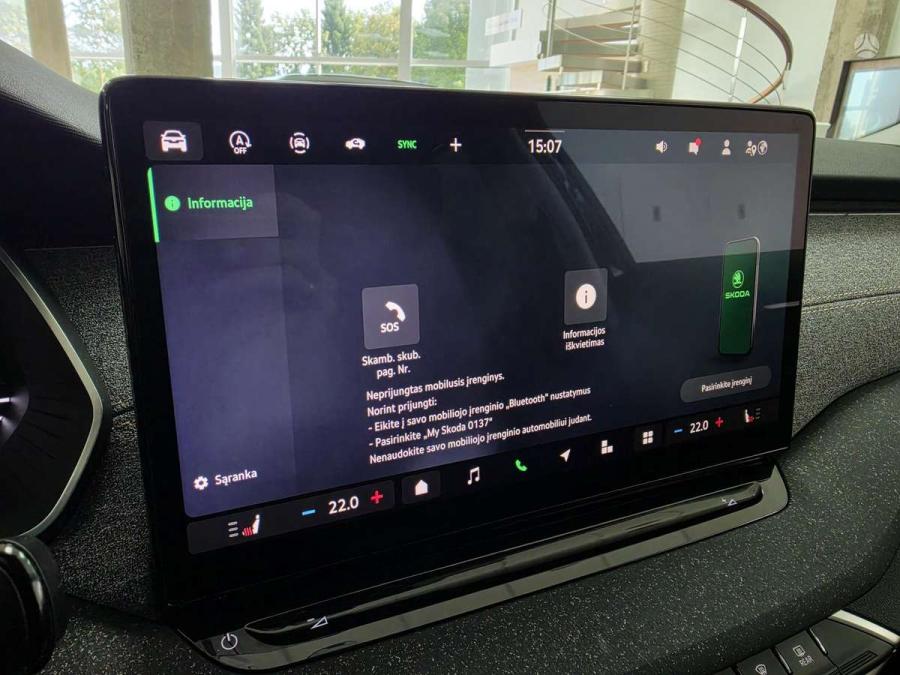 Melns Skoda Octavia 2026 Šauļi, ar dzinēja tilpumu 1.50 L un nobraukumu 0 tūkst. km par 31180 €, foto 32 vietnē AUTOMOTO.COM.LV