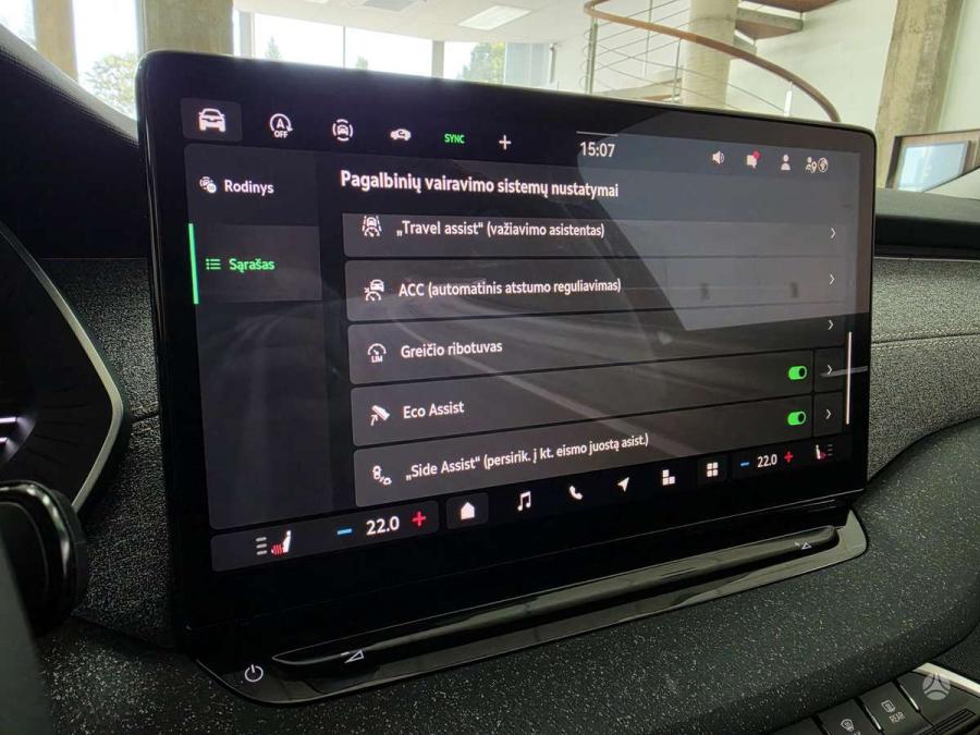 Melns Skoda Octavia 2026 Šauļi, ar dzinēja tilpumu 1.50 L un nobraukumu 0 tūkst. km par 31180 €, foto 37 vietnē AUTOMOTO.COM.LV