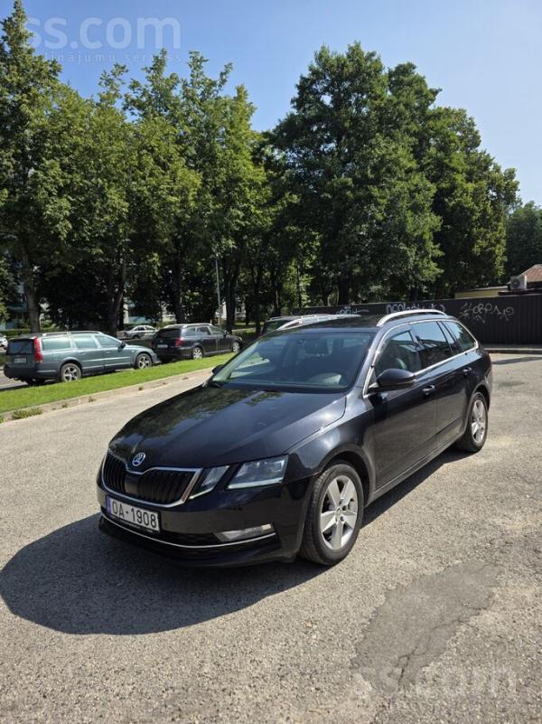 Черный Шкода Октавия 2019 в Рига, объемом двигателя 1.50 л и пробегом 261 тыс. км за 72000 €, фото 1 на AUTOMOTO.COM.LV
