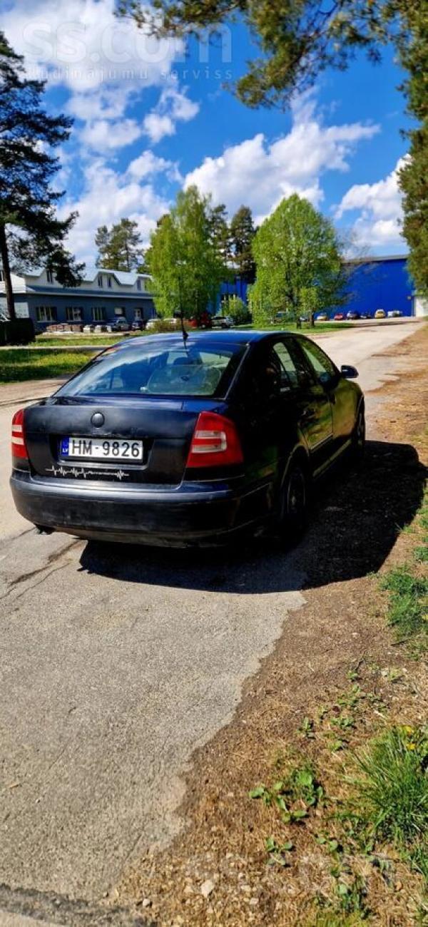 Black Skoda Octavia 2006 in Riga, with an engine capacity of 1.90 L and mileage of 480 thousand km for 990 €, photo 1 on AUTOMOTO.COM.LV