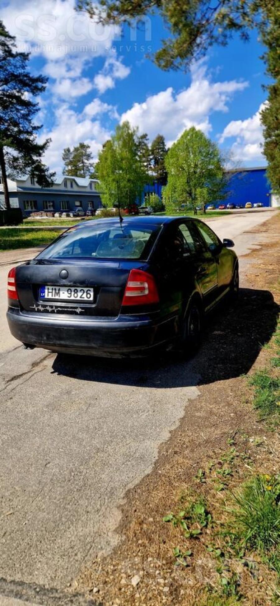 Черный Шкода Октавия 2006 в Рига, объемом двигателя 1.90 л и пробегом 480 тыс. км за 990 €, фото 1 на AUTOMOTO.COM.LV