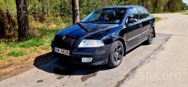 Black Skoda Octavia 2006 in Riga, with an engine capacity of 1.90 L and mileage of 480 thousand km for 990 €, photo 2 on AUTOMOTO.COM.LV