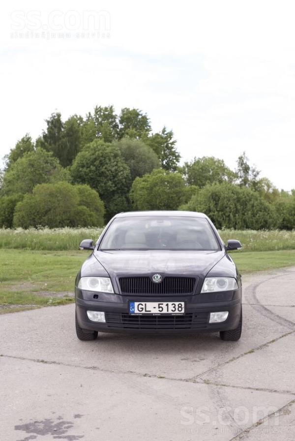 Black Skoda Octavia 2007 in Riga, with an engine capacity of 2.00 L and mileage of 224 thousand km for 1950 €, photo 2 on AUTOMOTO.COM.LV