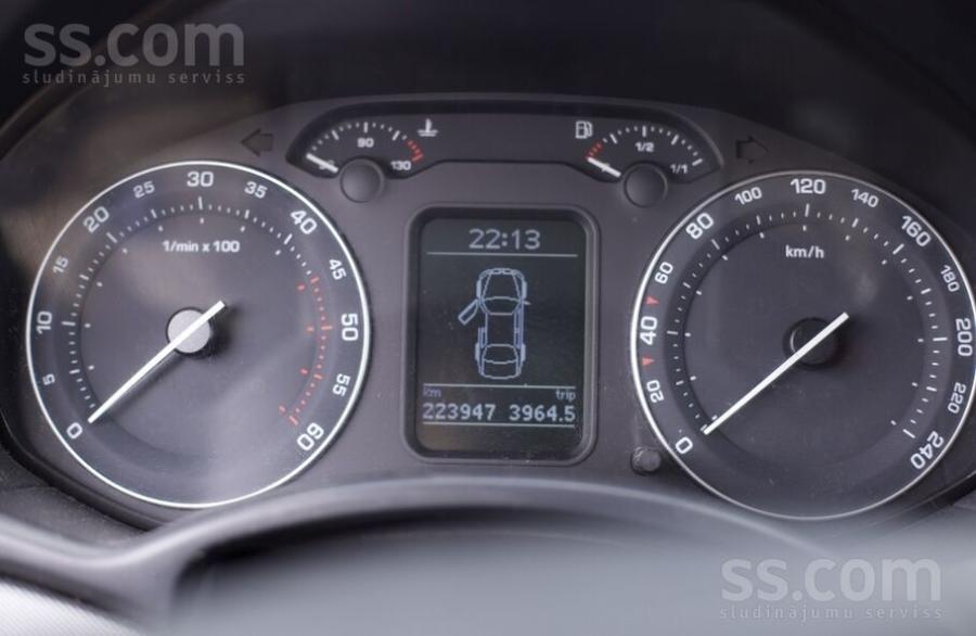 Melns Skoda Octavia 2007 Rīga, ar dzinēja tilpumu 2.00 L un nobraukumu 224 tūkst. km par 1950 €, foto 16 vietnē AUTOMOTO.COM.LV