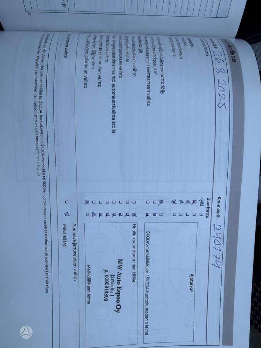 Black Skoda Octavia 2014 in Vilnius, with an engine capacity of 1.60 L and mileage of 245 thousand km for 5650 €, photo 10 on AUTOMOTO.COM.LV