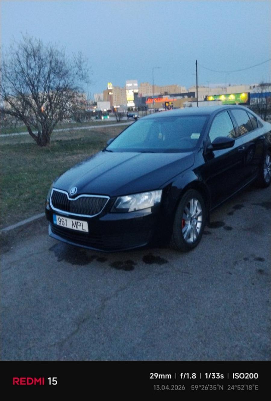 Черный Шкода Октавия 2015 в Таллин, объемом двигателя 1.40 л и пробегом 548 тыс. км за 4200 €, фото 13 на AUTOMOTO.COM.LV