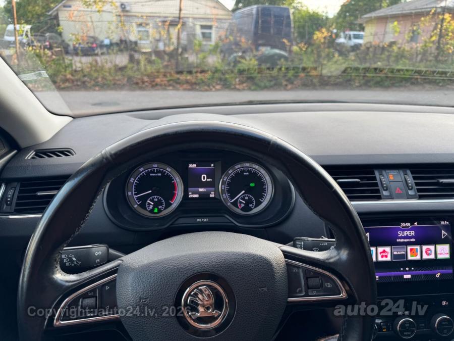 Black Skoda Octavia 2017 in Tallinn, with an engine capacity of 1.40 L and mileage of 216 thousand km for 10100 €, photo 10 on AUTOMOTO.COM.LV