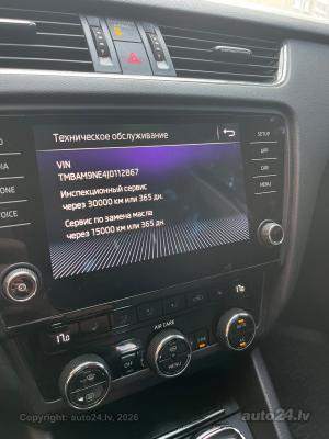Black Skoda Octavia 2017 in Tallinn, with an engine capacity of 1.40 L and mileage of 216 thousand km for 10100 €, photo 15 on AUTOMOTO.COM.LV