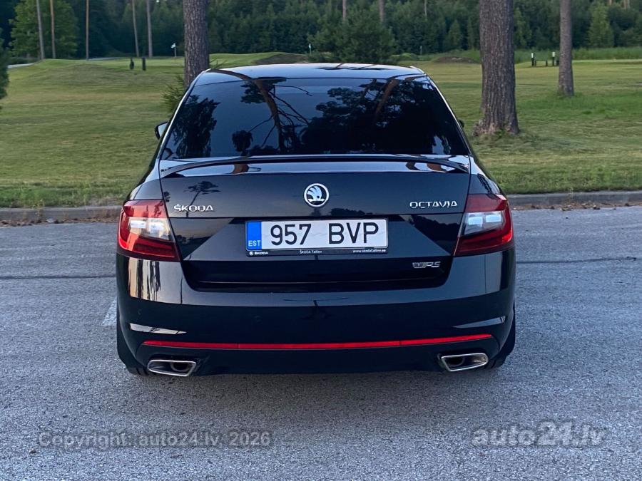 Black Skoda Octavia 2017 in Parnu, with an engine capacity of 2.00 L and mileage of 110 thousand km for 14500 €, photo 6 on AUTOMOTO.COM.LV