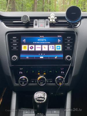 Black Skoda Octavia 2017 in Parnu, with an engine capacity of 2.00 L and mileage of 110 thousand km for 14500 €, photo 11 on AUTOMOTO.COM.LV