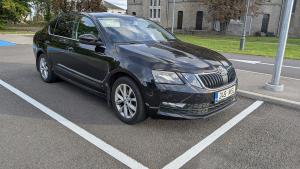 Black Skoda Octavia 2019 in Narva, with an engine capacity of 1.00 L and mileage of 96 thousand km for 11200 €, photo 1 on AUTOMOTO.COM.LV