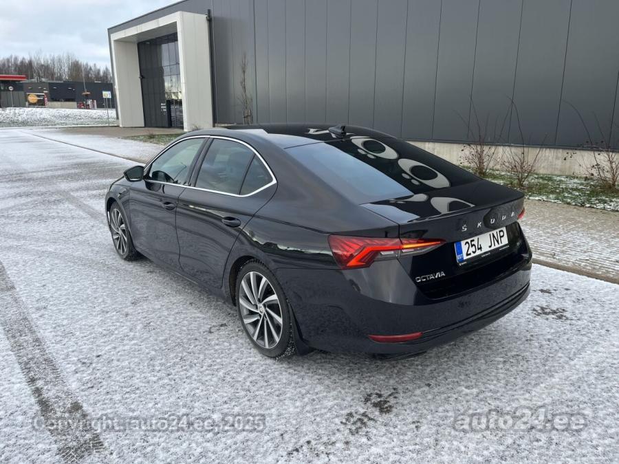 Black Skoda Octavia 2021 in Tartu, with an engine capacity of 1.50 L and mileage of 96 thousand km for 18900 €, photo 6 on AUTOMOTO.COM.LV