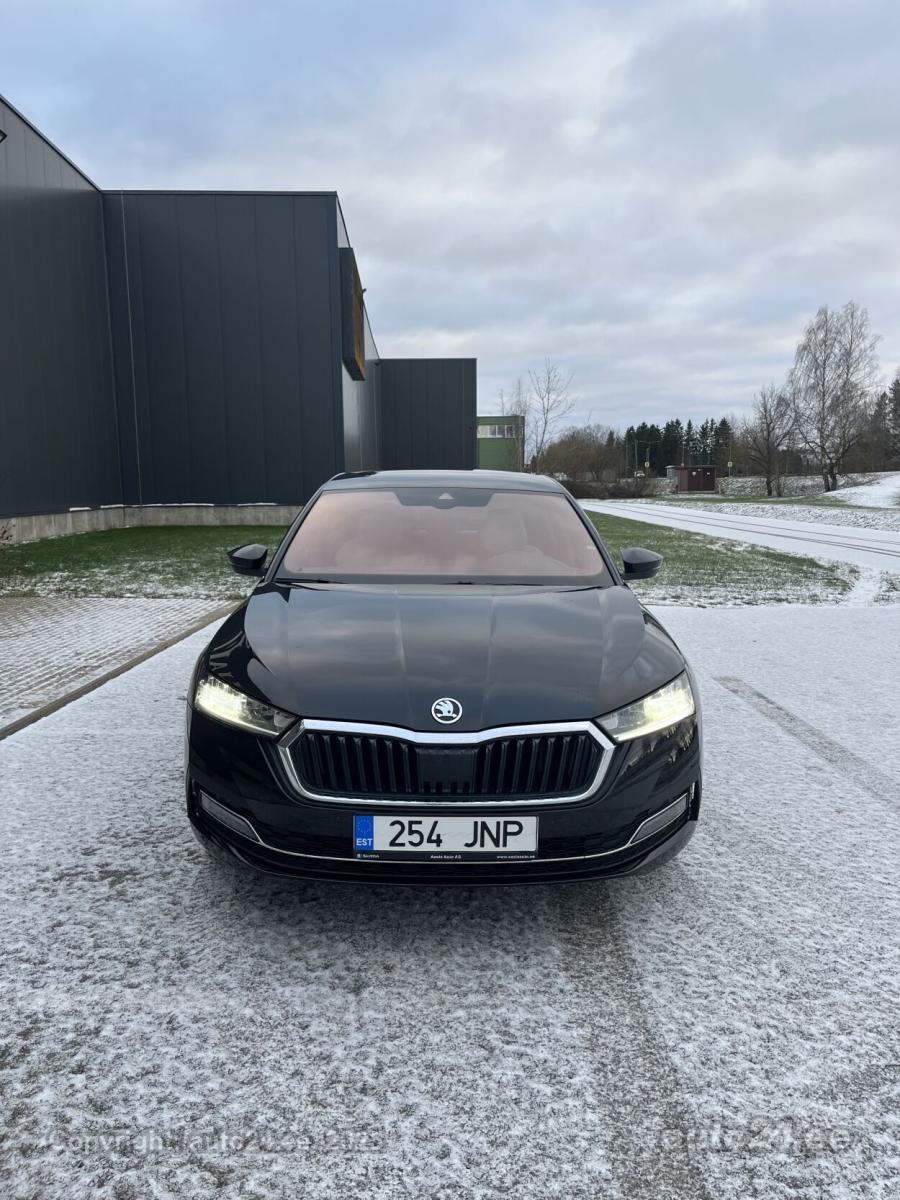 Black Skoda Octavia 2021 in Tartu, with an engine capacity of 1.50 L and mileage of 96 thousand km for 18900 €, photo 16 on AUTOMOTO.COM.LV