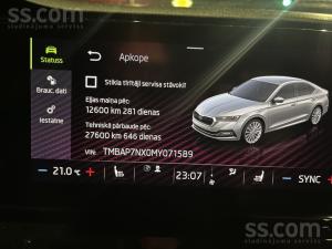 Черный Шкода Октавия 2021 в Рига, объемом двигателя 1.00 л и пробегом 100 тыс. км за 16900 €, фото 7 на AUTOMOTO.COM.LV