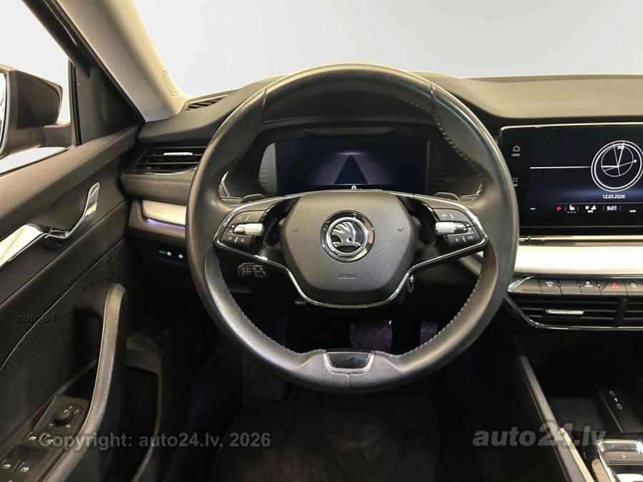 Black Skoda Octavia 2022 in Tallinn, with an engine capacity of 1.50 L and mileage of 125 thousand km for 16500 €, photo 9 on AUTOMOTO.COM.LV