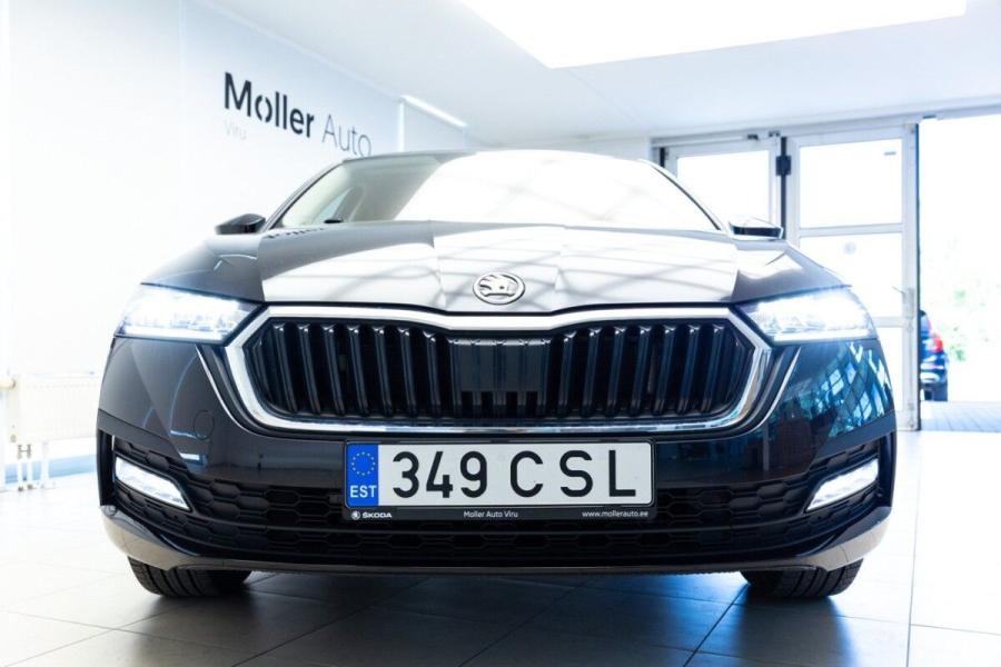 Black Skoda Octavia 2023 in Johvi, with an engine capacity of 1.50 L and mileage of 39 thousand km for 19000 €, photo 10 on AUTOMOTO.COM.LV