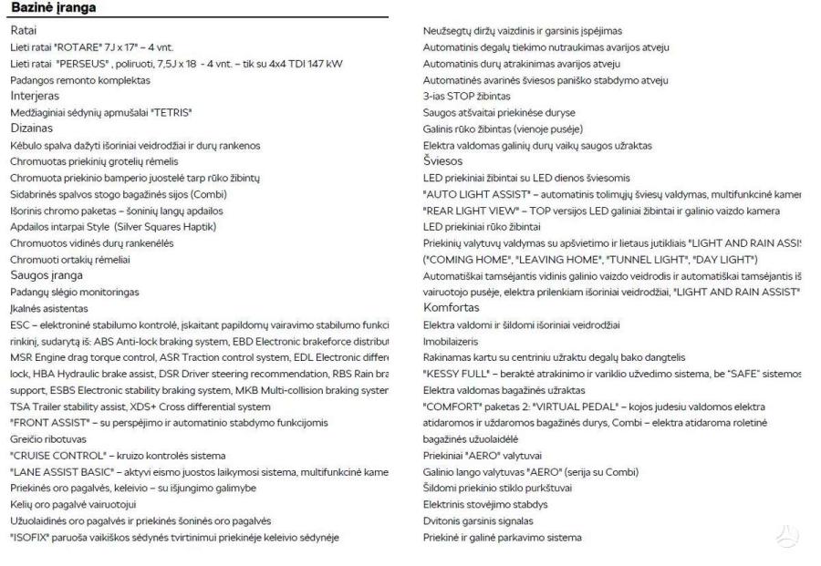 Black Skoda Octavia 2024 in Vilnius, with an engine capacity of 1.00 L and mileage of 55 thousand km for 22500 €, photo 17 on AUTOMOTO.COM.LV