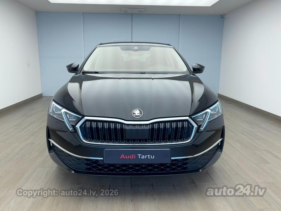 Black Skoda Octavia 2024 in Tartu, with an engine capacity of 1.50 L and mileage of 33 thousand km for 28900 €, photo 6 on AUTOMOTO.COM.LV