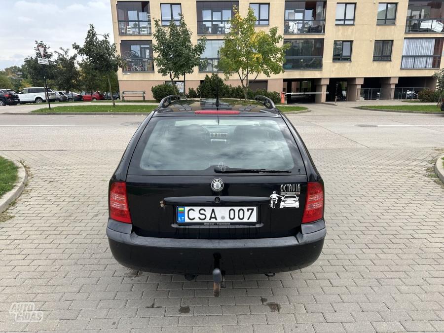 Black Skoda Octavia 2001 in Vilnius, with an engine capacity of 1.90 L and mileage of 319 thousand km for 1350 €, photo 5 on AUTOMOTO.COM.LV