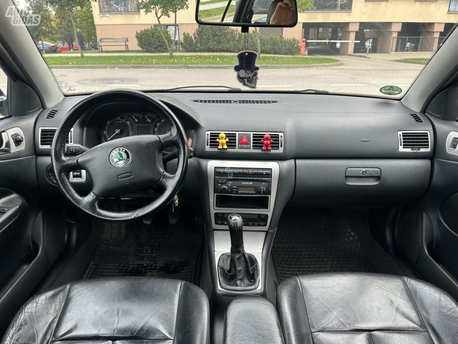 Black Skoda Octavia 2001 in Vilnius, with an engine capacity of 1.90 L and mileage of 319 thousand km for 1350 €, photo 16 on AUTOMOTO.COM.LV