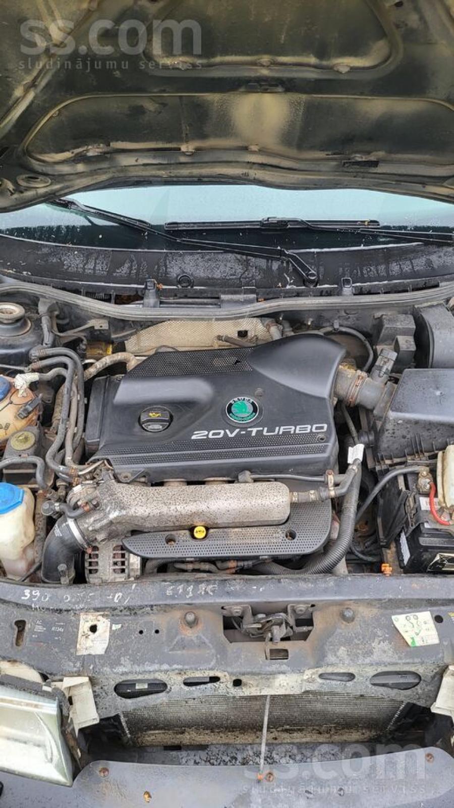 Melns Skoda Octavia 2003 Liepāja, ar dzinēja tilpumu 1.80 L un nobraukumu 423 tūkst. km par 800 €, foto 13 vietnē AUTOMOTO.COM.LV