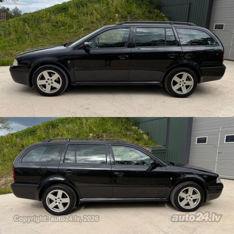 Black Skoda Octavia 2004 in Viljandi, with an engine capacity of 1.90 L and mileage of 318 thousand km for 3790 €, photo 8 on AUTOMOTO.COM.LV