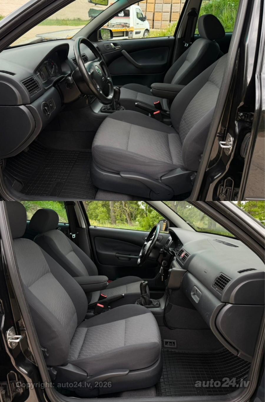 Black Skoda Octavia 2004 in Viljandi, with an engine capacity of 1.90 L and mileage of 318 thousand km for 3790 €, photo 10 on AUTOMOTO.COM.LV