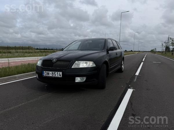 Black Skoda Octavia 2005 in Liepaja, with an engine capacity of 2.00 L and mileage of 564 thousand km for 1900 €, photo 2 on AUTOMOTO.COM.LV