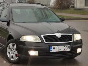 Melns Skoda Octavia 2006 Viļņa, ar dzinēja tilpumu 1.98 L un nobraukumu 329 tūkst. km par 1250 €, foto  vietnē AUTOMOTO.COM.LV