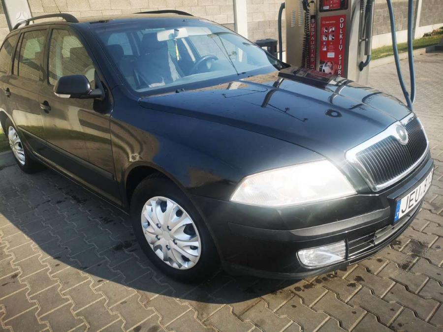 Black Skoda Octavia 2006 in Vilnius, with an engine capacity of 1.90 L and mileage of 315 thousand km for 1650 €, photo 11 on AUTOMOTO.COM.LV