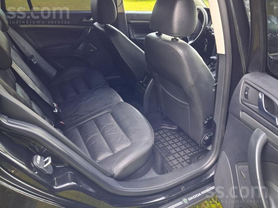 Black Skoda Octavia 2006 in Preili, with an engine capacity of 2.00 L and mileage of 329 thousand km for 1550 €, photo 9 on AUTOMOTO.COM.LV