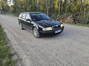 Black Skoda Octavia 2006 in Vilnius, with an engine capacity of 1.90 L and mileage of 435 thousand km for 600 €, photo  on AUTOMOTO.COM.LV