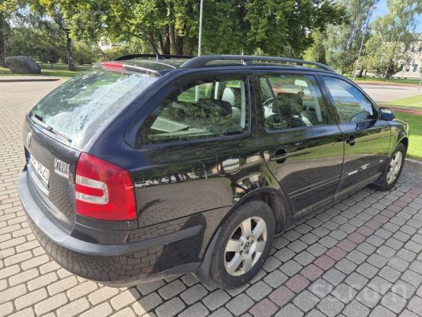 Черный Шкода Октавия 2006 в Лиепая, объемом двигателя 1.90 л и пробегом 0 тыс. км за 1500 €, фото 3 на AUTOMOTO.COM.LV