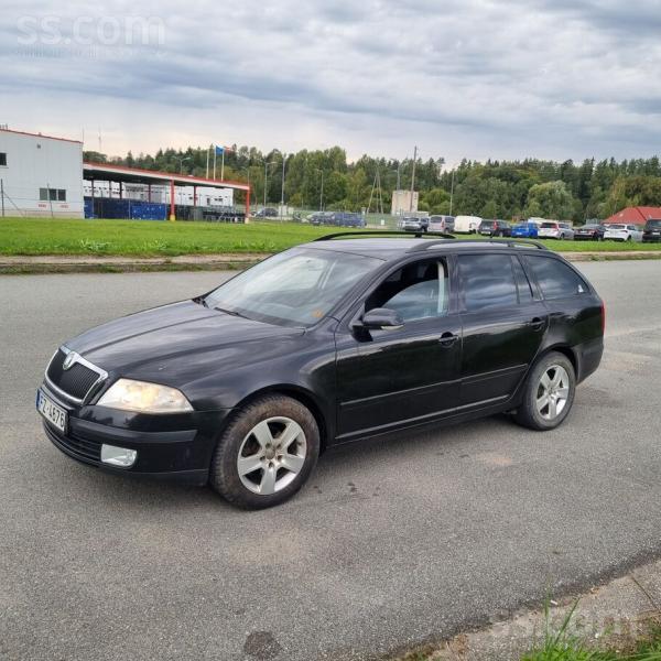 Черный Шкода Октавия 2006 в Рига, объемом двигателя 1.90 л и пробегом 312 тыс. км за 1450 €, фото 1 на AUTOMOTO.COM.LV