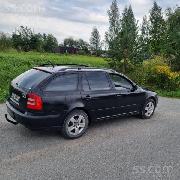 Черный Шкода Октавия 2006 в Рига, объемом двигателя 1.90 л и пробегом 312 тыс. км за 1450 €, фото 4 на AUTOMOTO.COM.LV