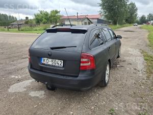 Black Skoda Octavia 2007 in Valmiera, with an engine capacity of 2.00 L and mileage of 0 thousand km for 1700 €, photo 4 on AUTOMOTO.COM.LV