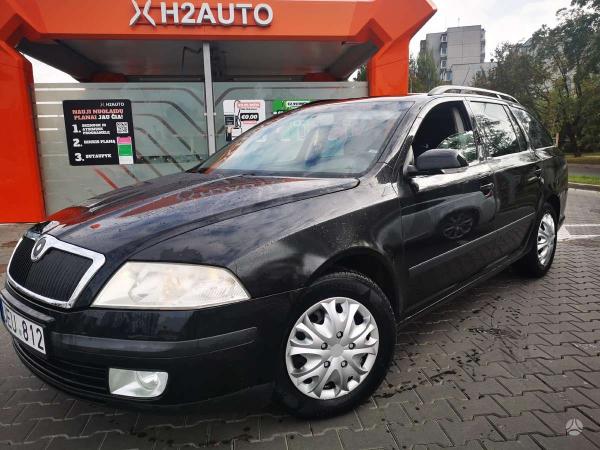 Black Skoda Octavia 2007 in Vilnius, with an engine capacity of 1.90 L and mileage of 315 thousand km for 1650 €, photo 1 on AUTOMOTO.COM.LV