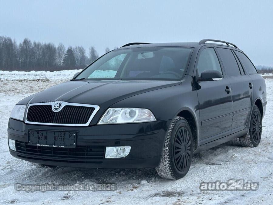 Black Skoda Octavia 2007 in Tartu, with an engine capacity of 1.90 L and mileage of 318 thousand km for 2950 €, photo 1 on AUTOMOTO.COM.LV