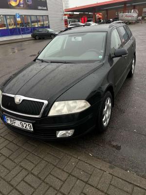 Black Skoda Octavia 2007 in Vilnius, with an engine capacity of 1.90 L and mileage of 222 thousand km for 1250 €, photo  on AUTOMOTO.COM.LV