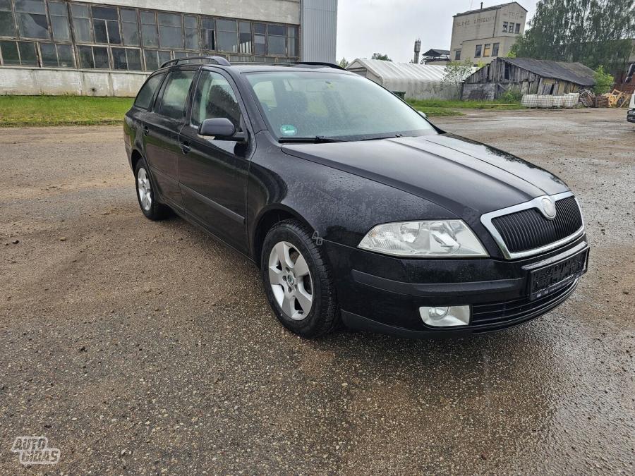 Black Skoda Octavia 2007 in Vilnius, with an engine capacity of 2.00 L and mileage of 350 thousand km for 2650 €, photo 4 on AUTOMOTO.COM.LV