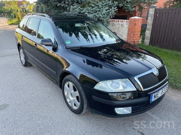 Черный Шкода Октавия 2007 в Рига, объемом двигателя 1.80 л и пробегом 209 тыс. км за 2100 €, фото 1 на AUTOMOTO.COM.LV