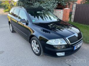 Черный Шкода Октавия 2007 в Рига, объемом двигателя 1.80 л и пробегом 209 тыс. км за 2100 €, фото  на AUTOMOTO.COM.LV