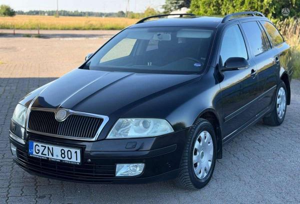 Black Skoda Octavia 2007 in Vilnius, with an engine capacity of 1.90 L and mileage of 280 thousand km for 950 €, photo 1 on AUTOMOTO.COM.LV